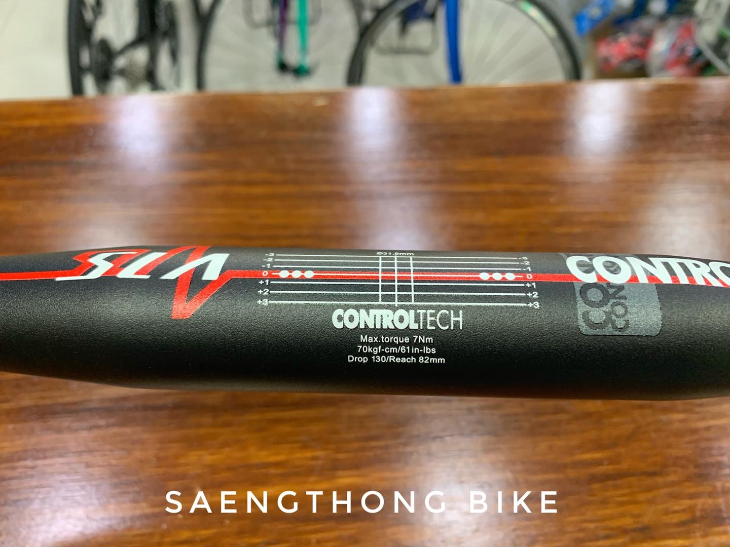 แฮนด์เสือหมอบ ControlTech รุ่น SLA เกรดท็อปอลู มีทั้งแบบกลม และ แบน Ergo - Saengthong