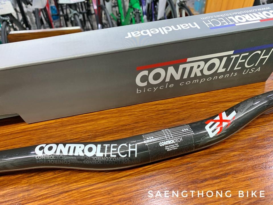 แฮนด์เสือภูเขา ControlTech USA รุ่น EXL Carbon แบบยก 20 มม - Saengthong