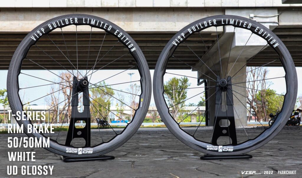 ล้อเสือหมอบคาร์บอน New VISP Builder T-Series (Limited) แบบ Rim - Saengthong